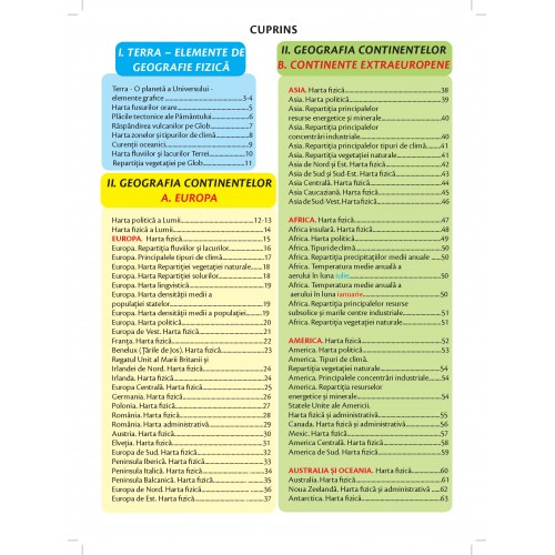 ATLAS GEOGRAFIC GENERAL